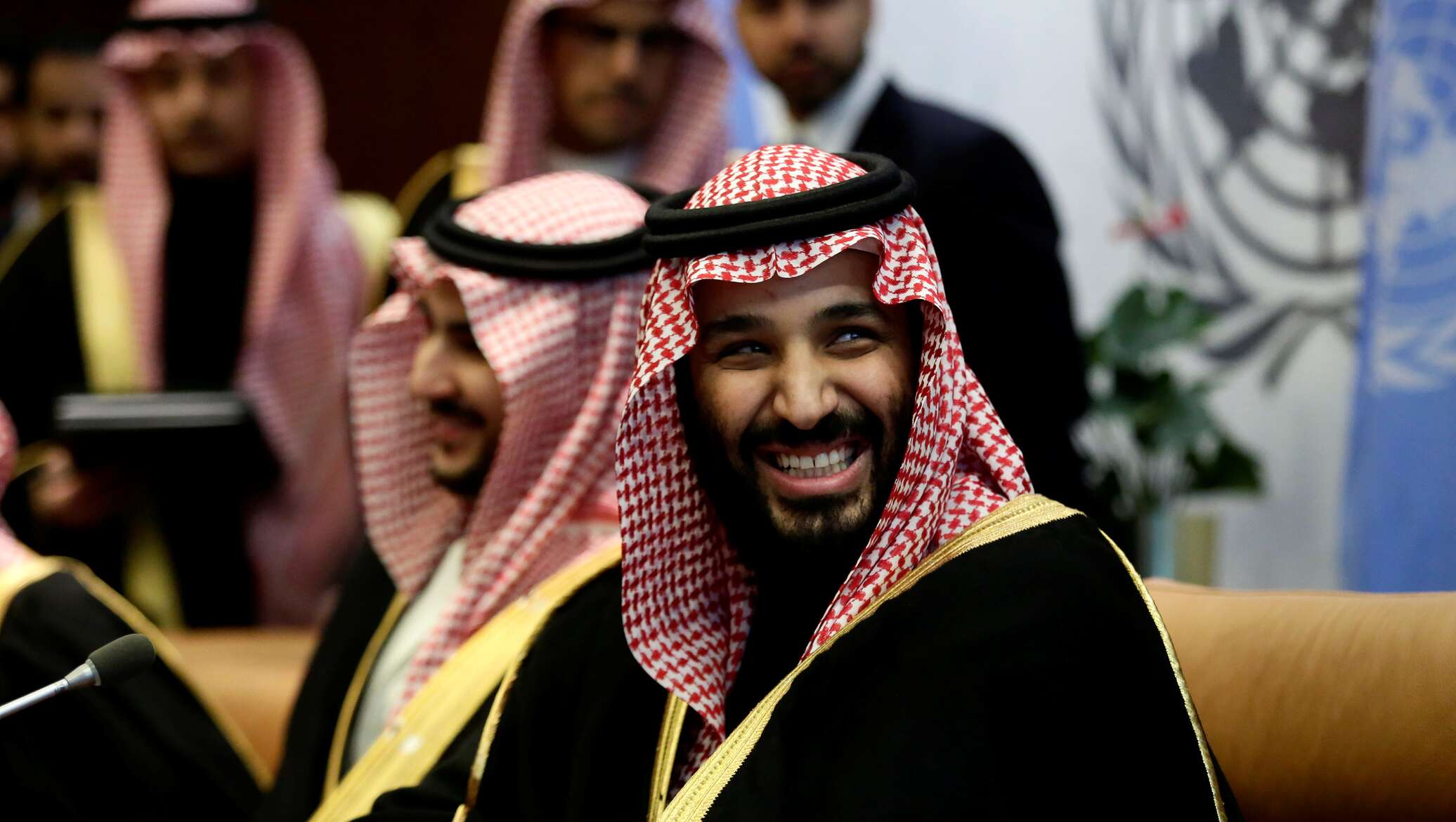 صورة عفوية للأمير محمد بن سلمان 28 03 2018 سبوتنيك عربي
